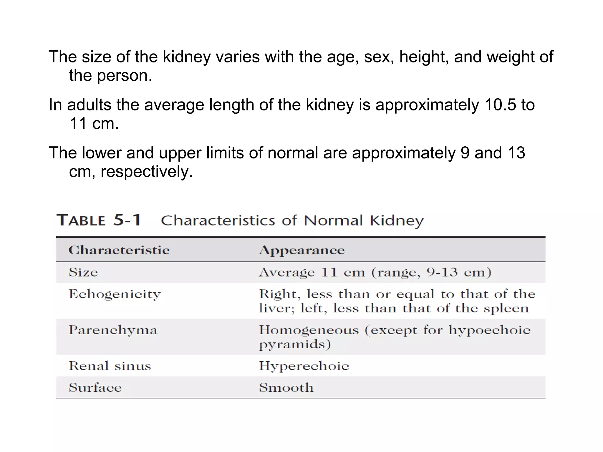 Kidney ultrasound | PPT