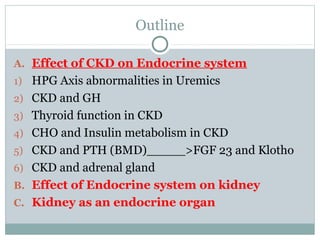 Kidney and endocrine | PPT
