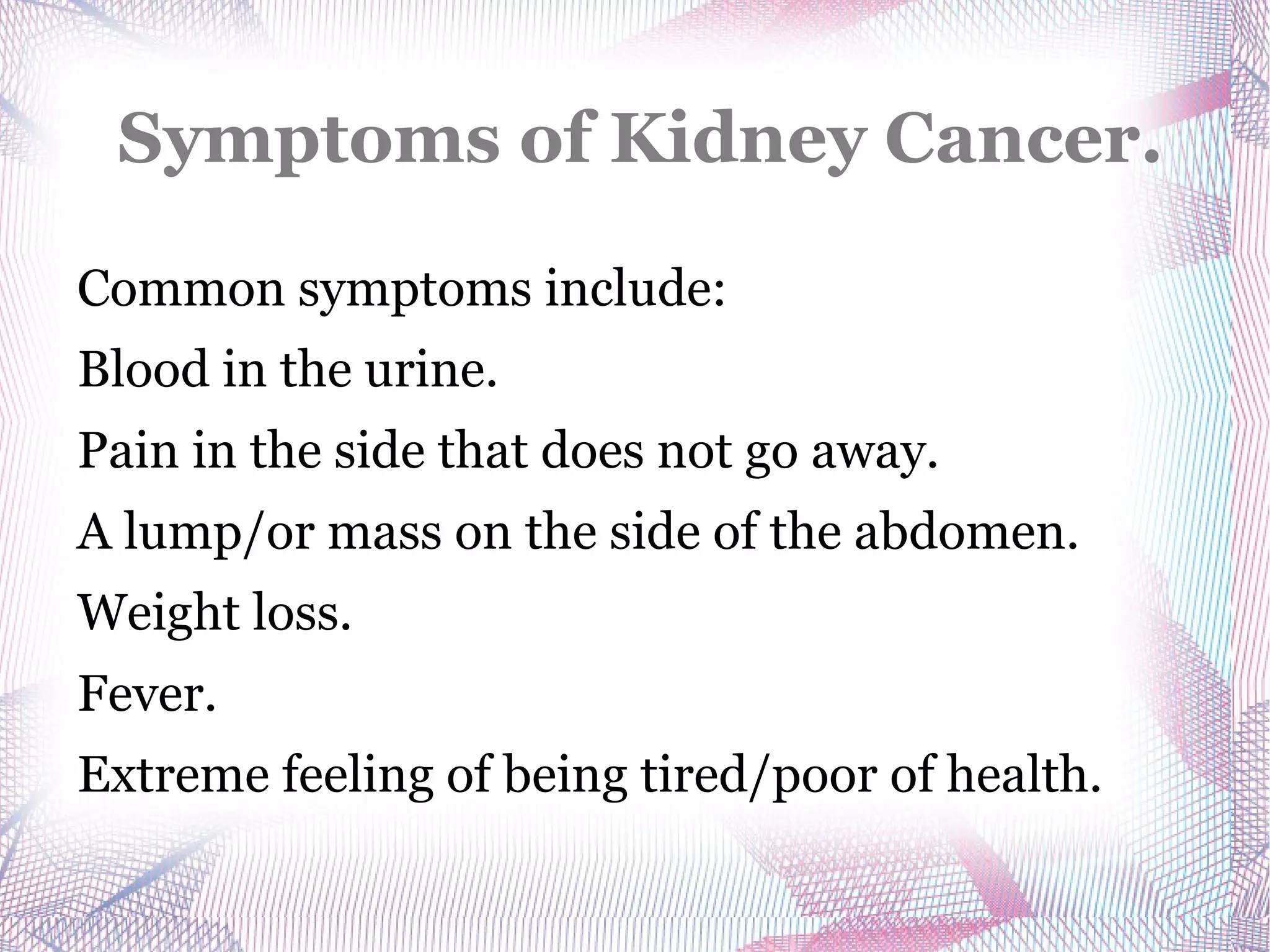 Kidney Cancer | ODP