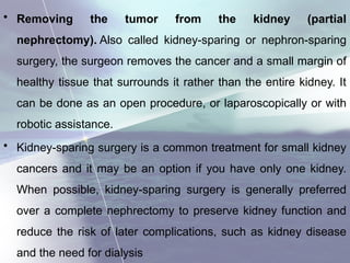 KIDNEY CANCER and nursing manageement .pptx