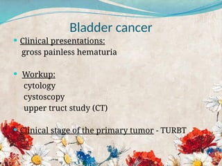 Comprehensive Overview of Genitourinary Cancers: Kidney, Bladder ...