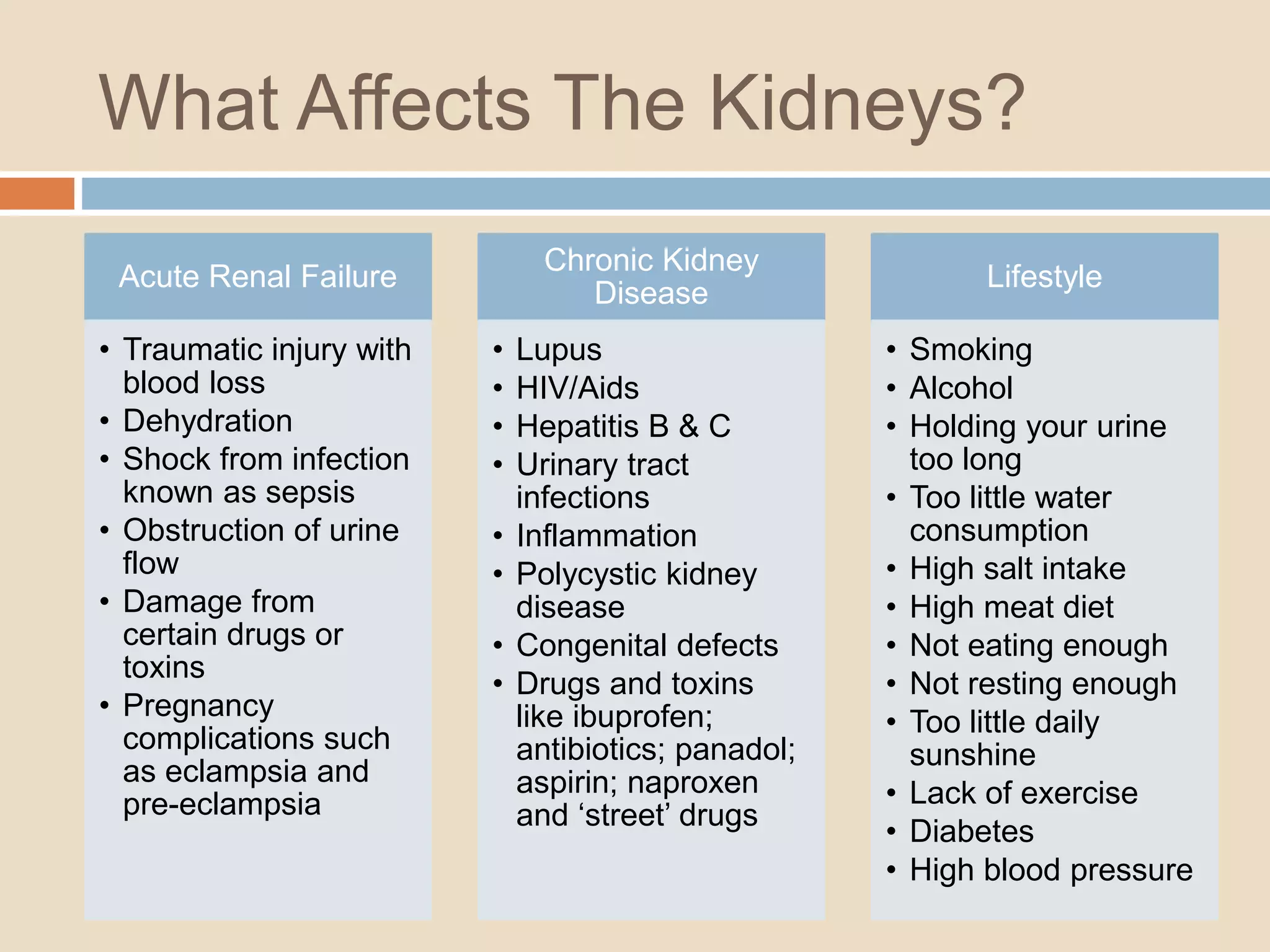 Kidney disease | PPTX
