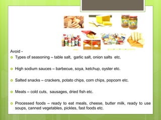 Kidney disease diet awareness | PPTX