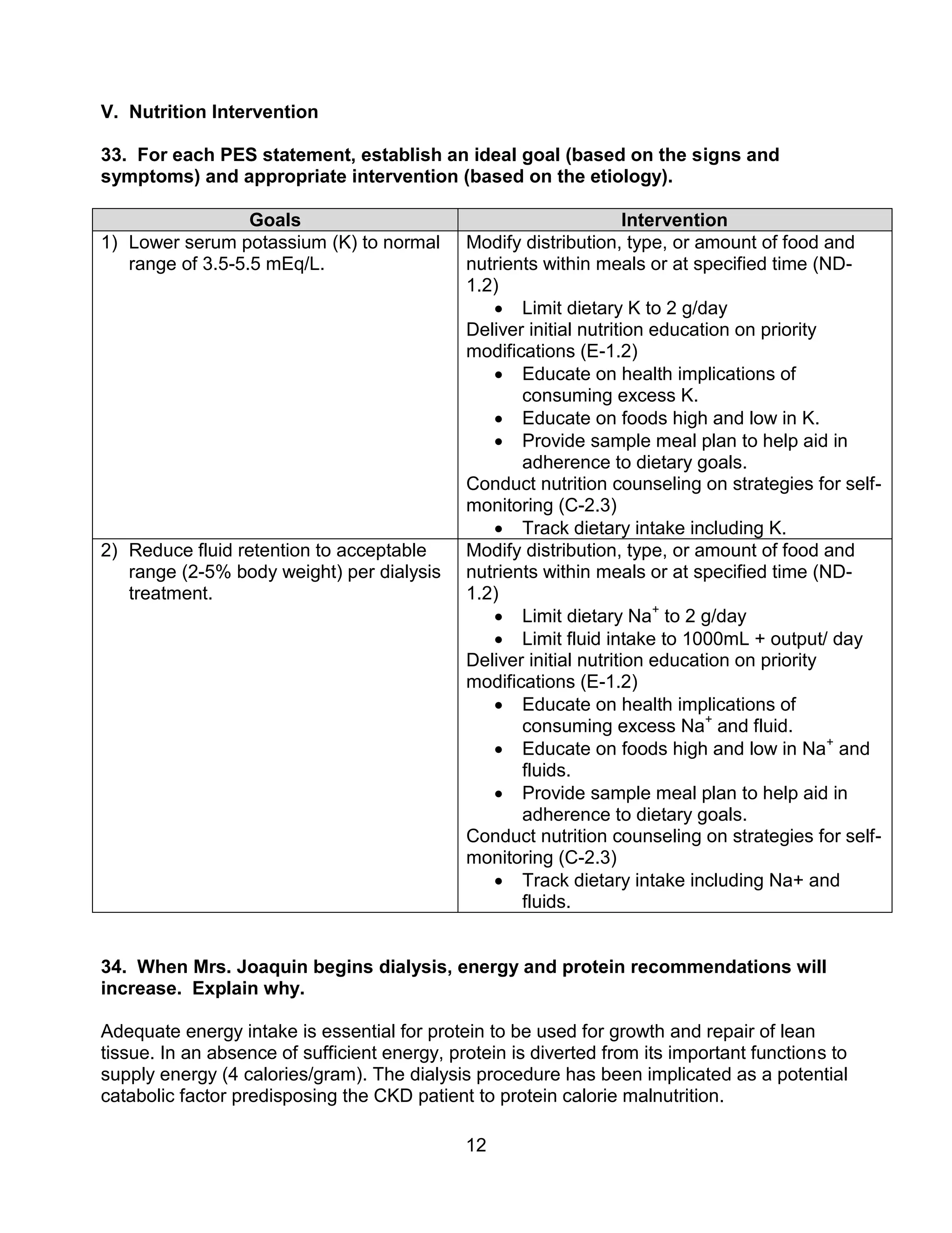 Kidney Disease Case Study | PDF