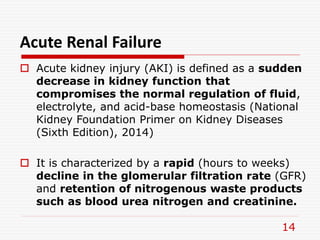 Kidney Diseases - Clinical Nutrition Therapy | PDF