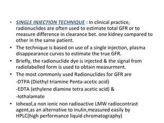 Kidney disorders, Laboratory Investigation and Renal Function Tests | PPT