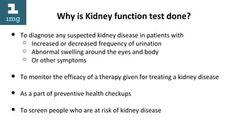 Kidney function test | ODP