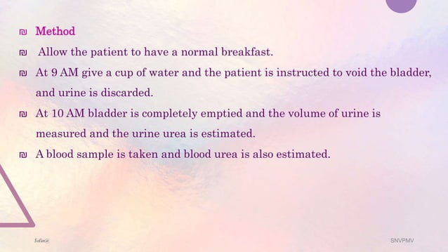 Kidney function test npn constituents clearance tests_kidney stone ...