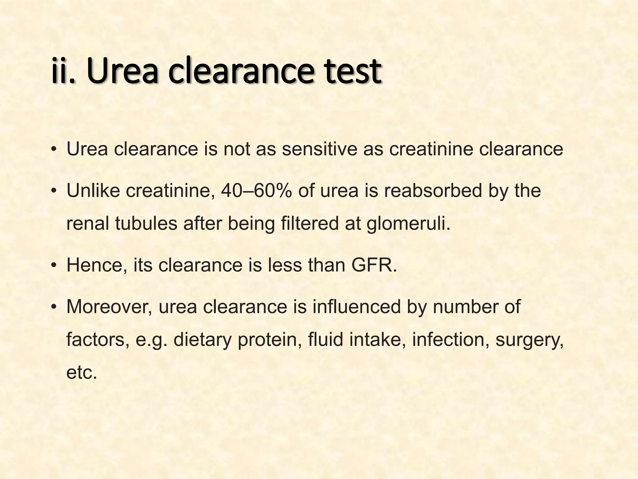 Organ Function test: Kidney function tests.pptx