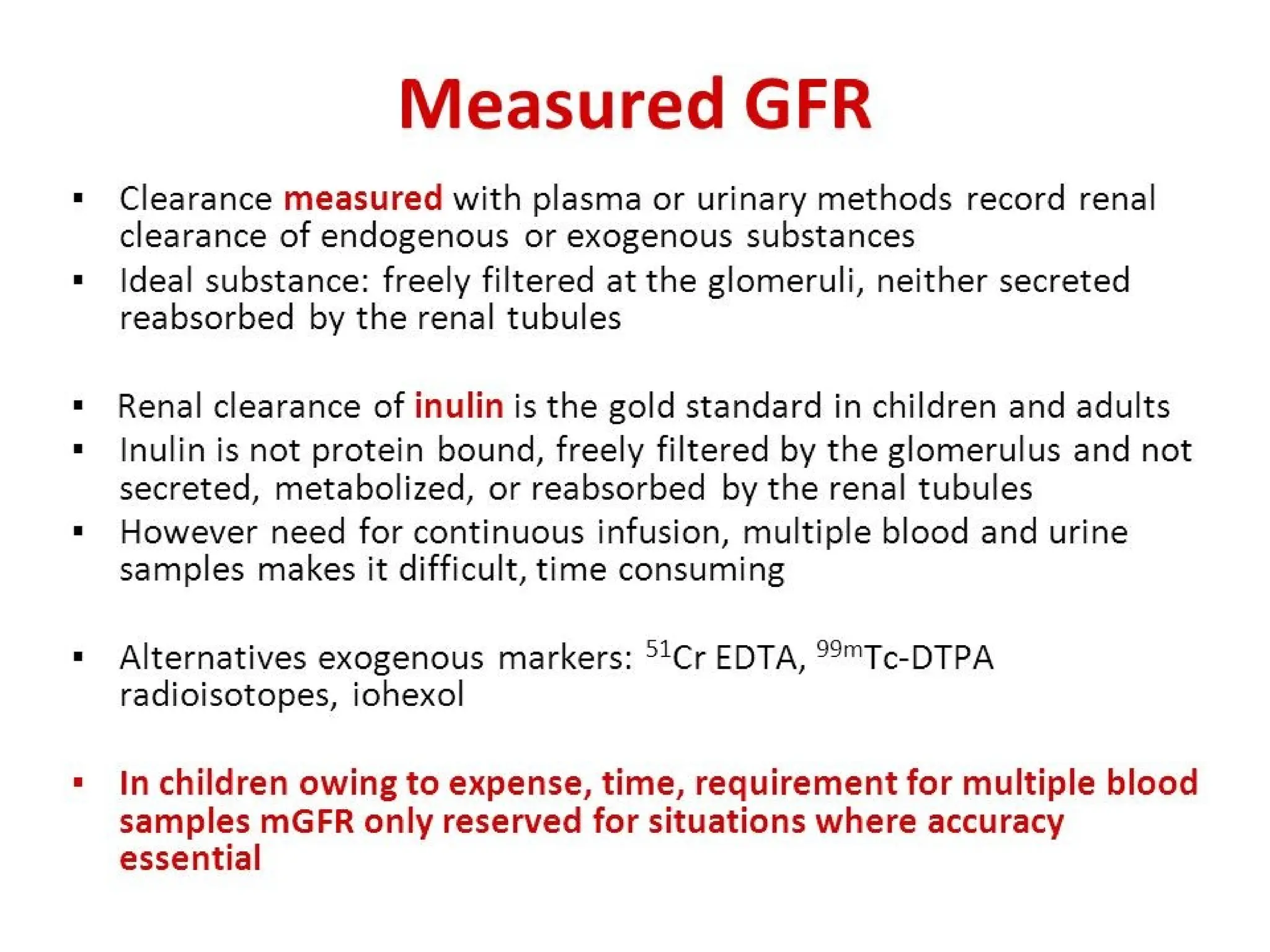kidney function tests and its interpretation | PPTX