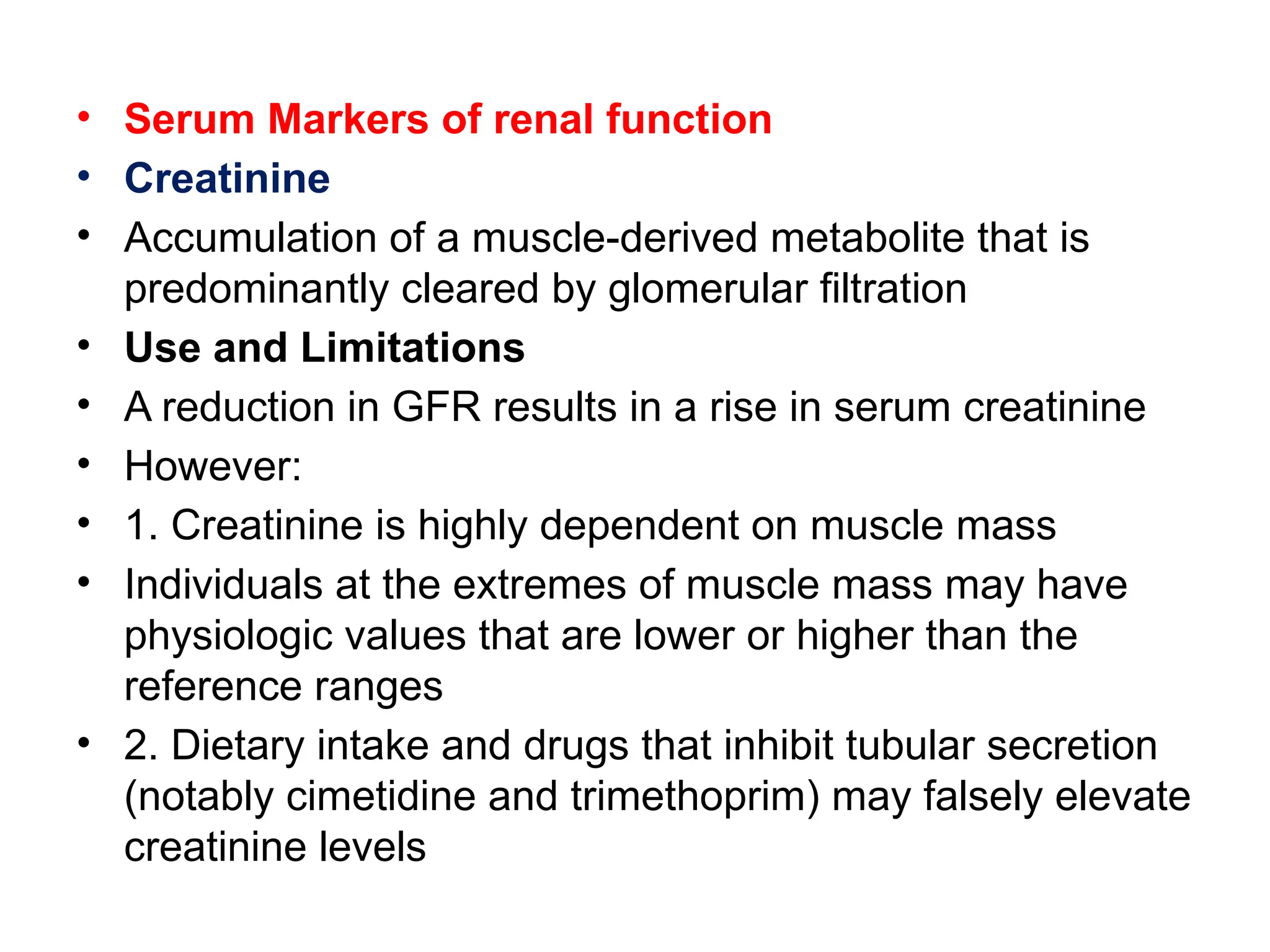 kidney function tests and its interpretation | PPTX