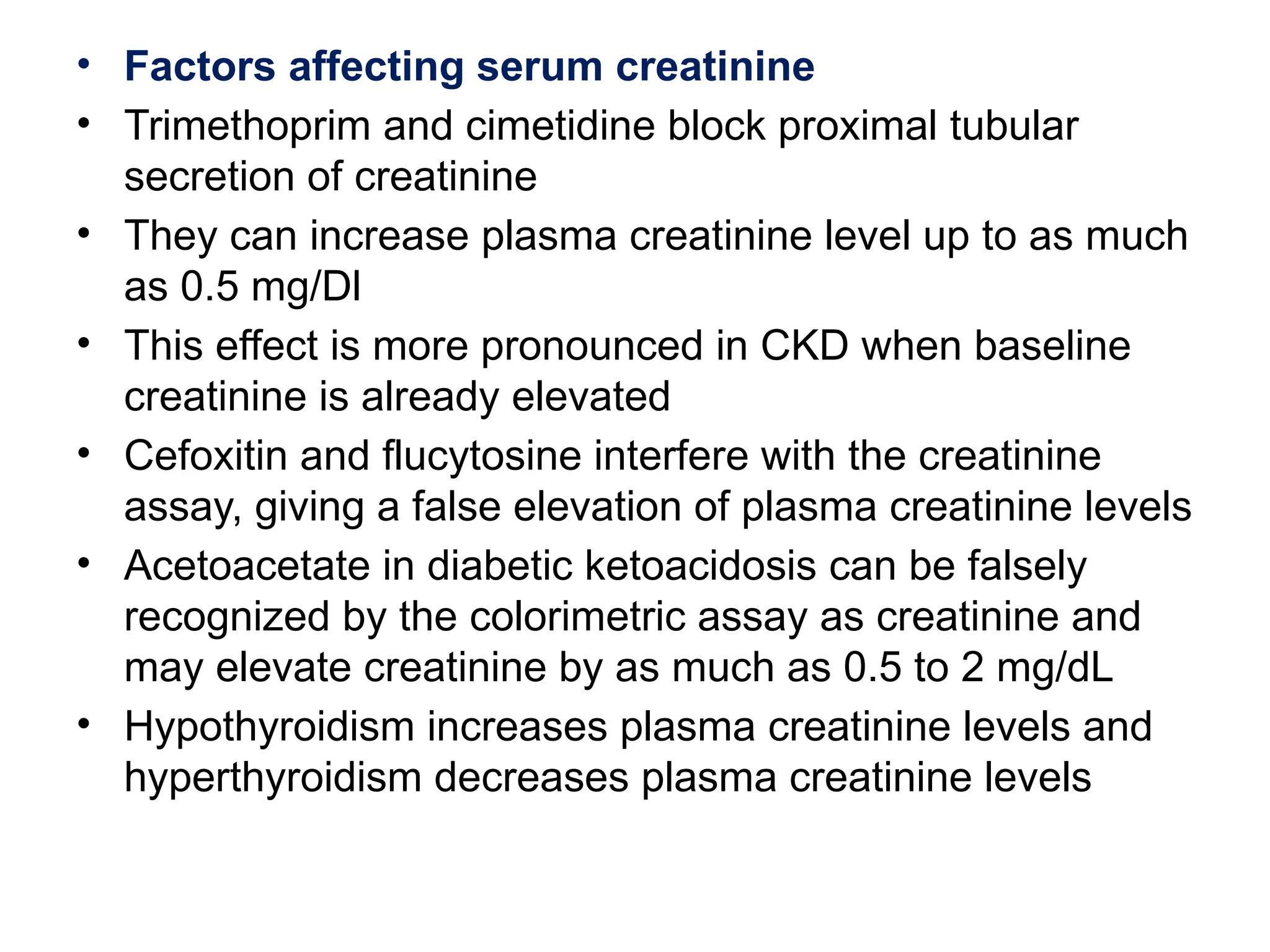 kidney function tests and its interpretation | PPTX