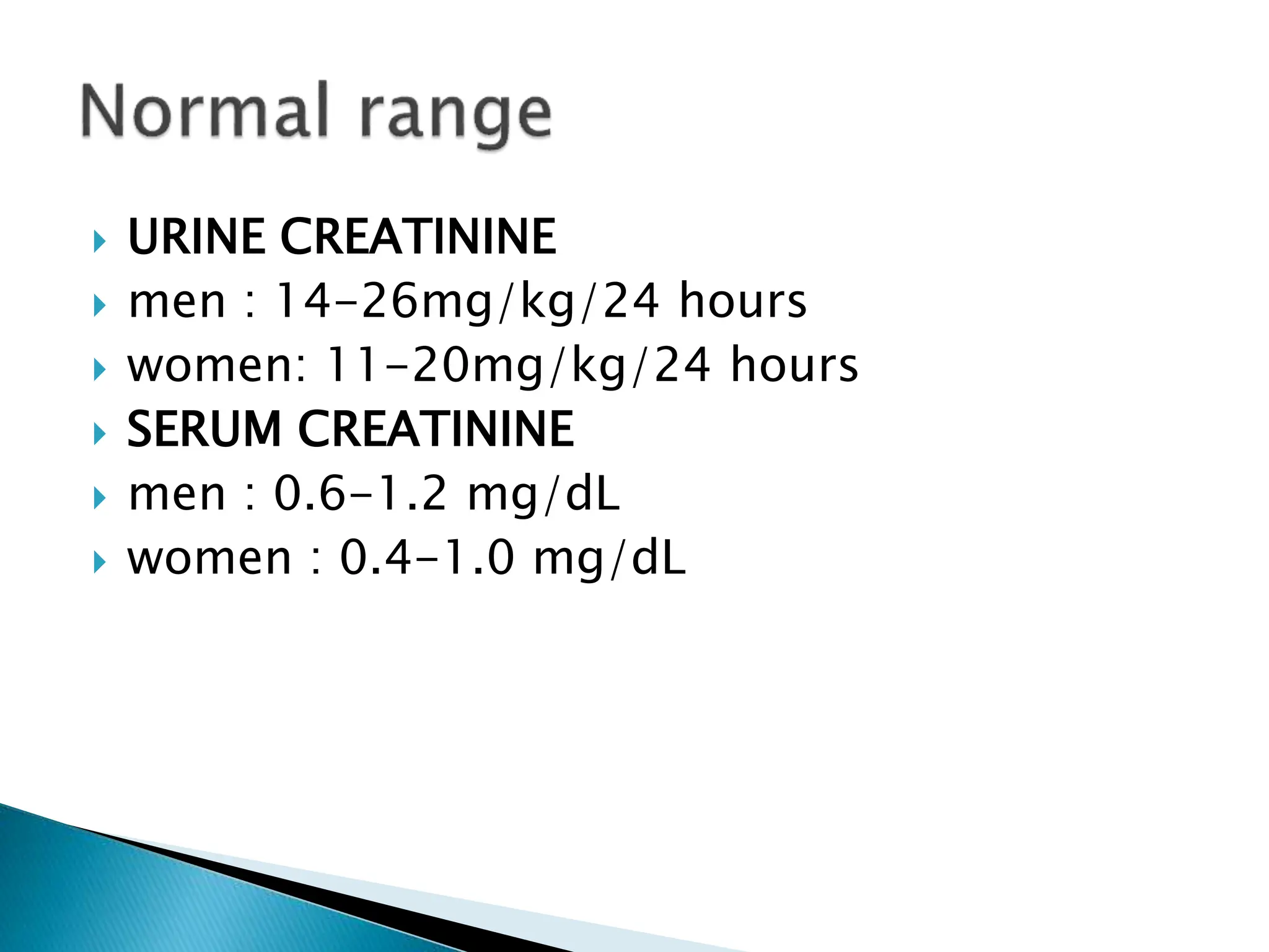 Kidney function tests used in clinical pathology.ppt