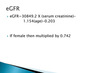 Kidney function tests used in clinical pathology.ppt