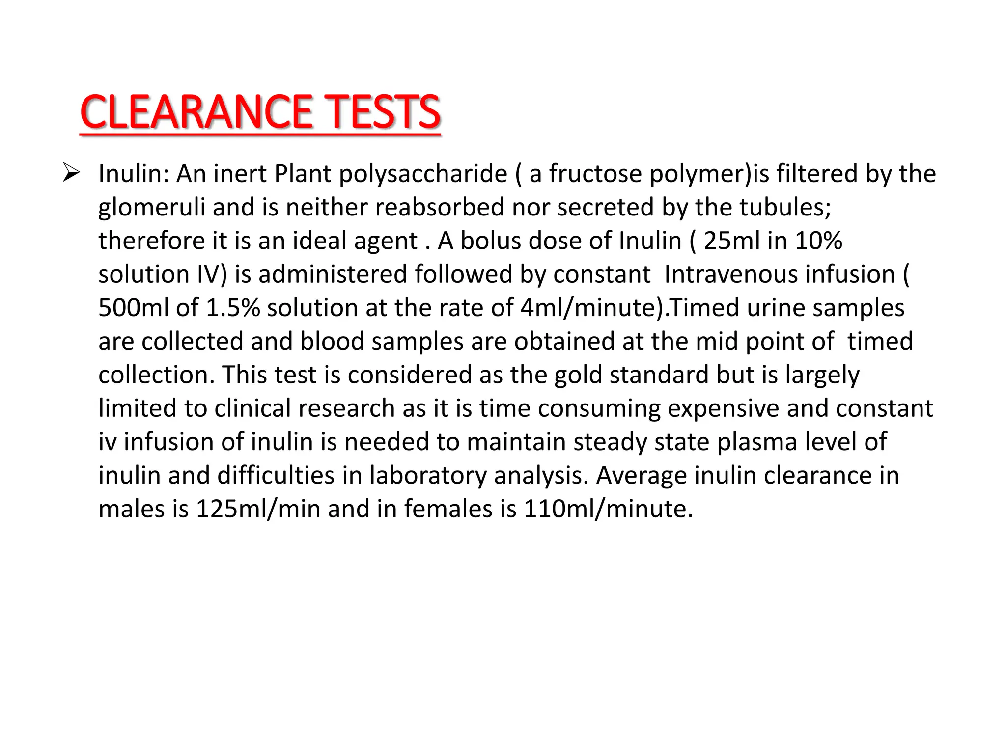 KIDNEY FUNCTION TEST STM.pptx by Dr Thakur | PPT