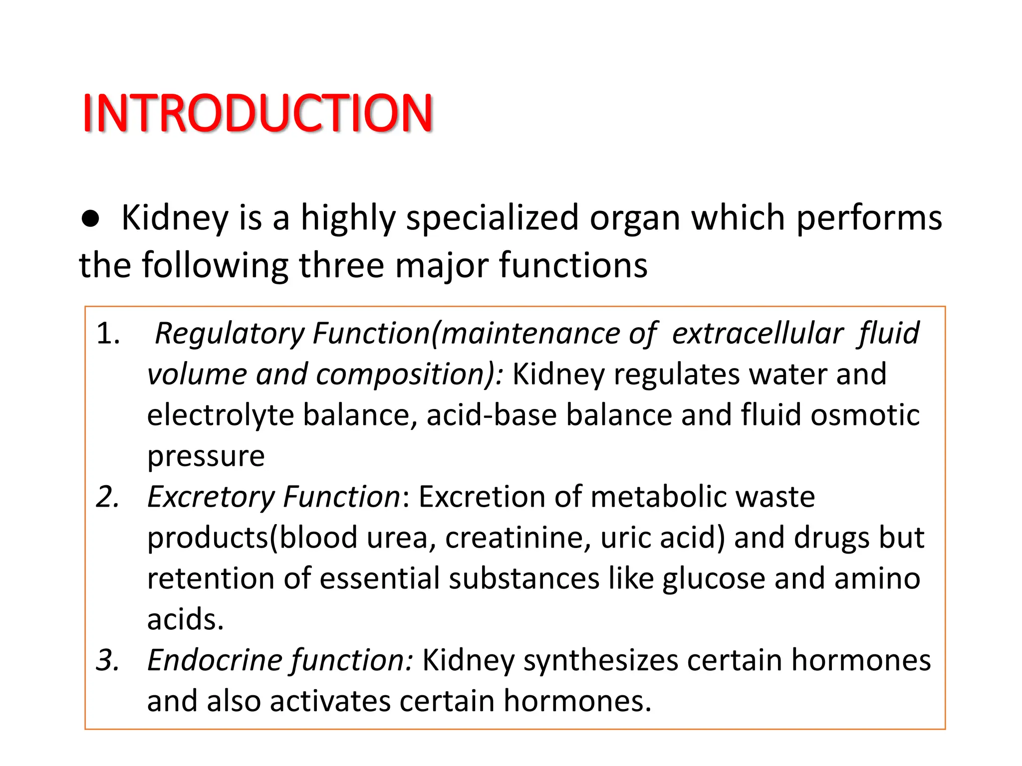 KIDNEY FUNCTION TEST STM.pptx by Dr Thakur | PPT