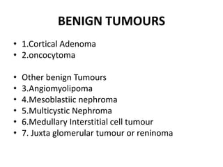 Kidney fusion anomalies | PPTX