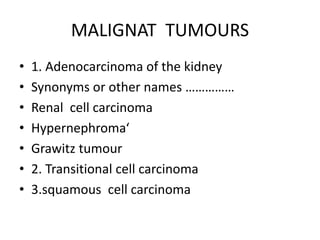 Kidney fusion anomalies | PPT