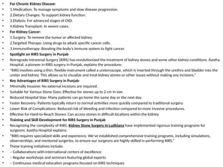 Kidney Health Awareness Spotlight on RIRS Surgery in Punjab.pptx