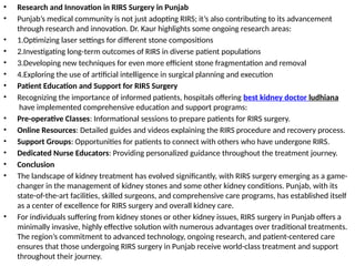 Kidney Health Awareness Spotlight on RIRS Surgery in Punjab.pptx