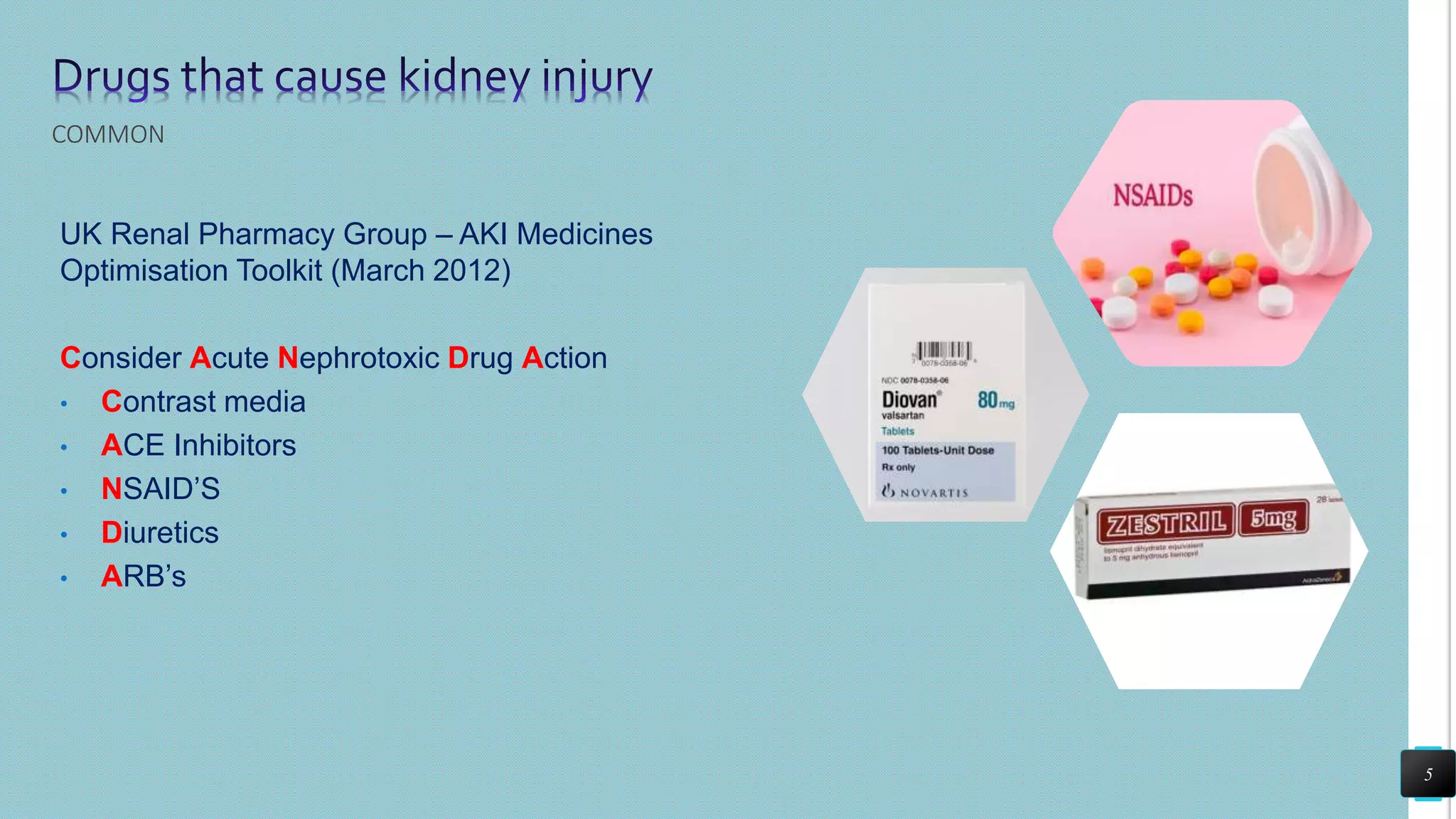 drug induced Kidney injury | PPTX