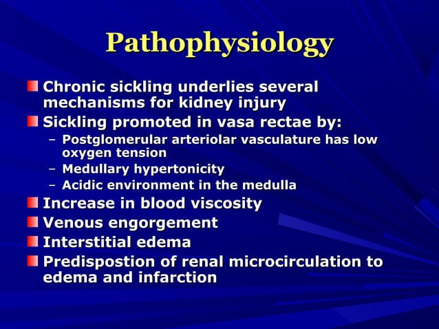 Kidney in sickle cell disease | PPT