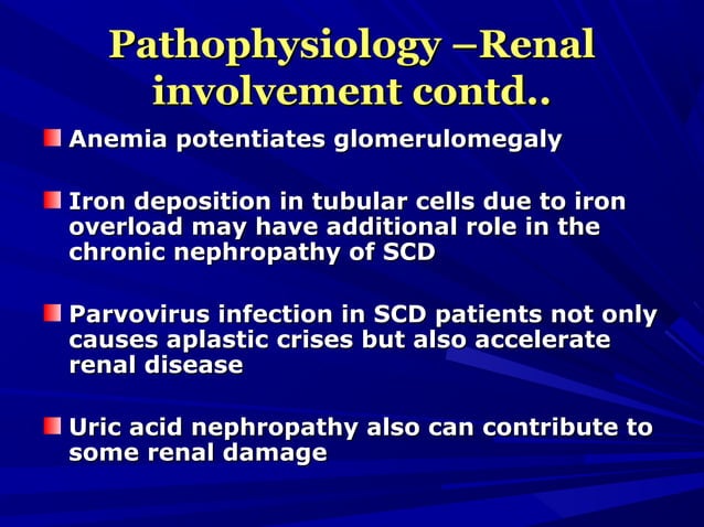 Kidney in sickle cell disease | PPT