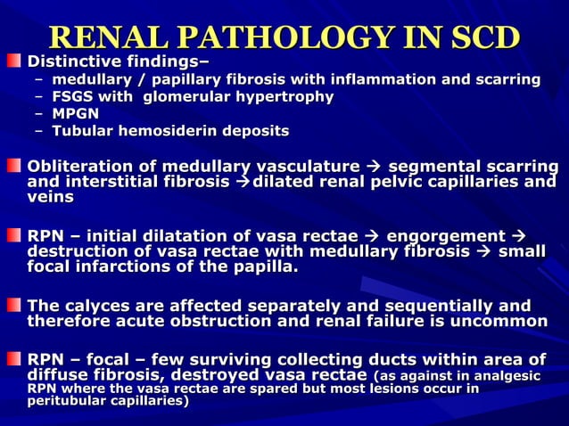 Kidney in sickle cell disease | PPT