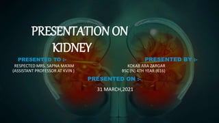 KIDNEY | PPT