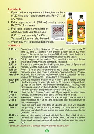 (Kidney, liver, acidity) cleanse dr piyush saxena | PDF