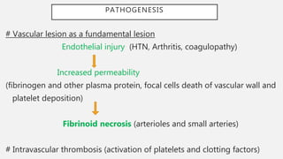 Nephrosclerosis | PPTX