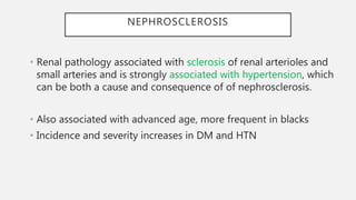 Nephrosclerosis | PPTX
