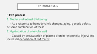 Nephrosclerosis | PPTX