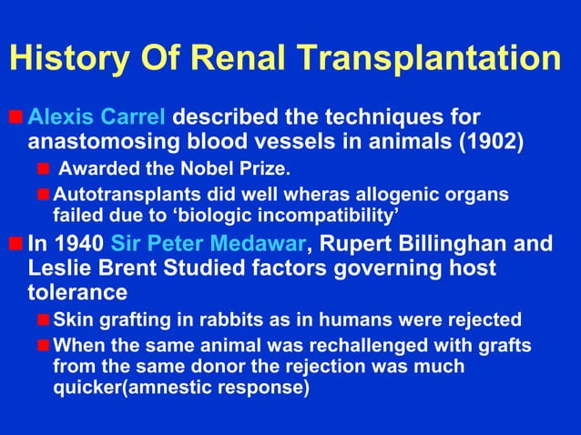Management of Renal Transplant Patients | PPT | Blood Disorders ...