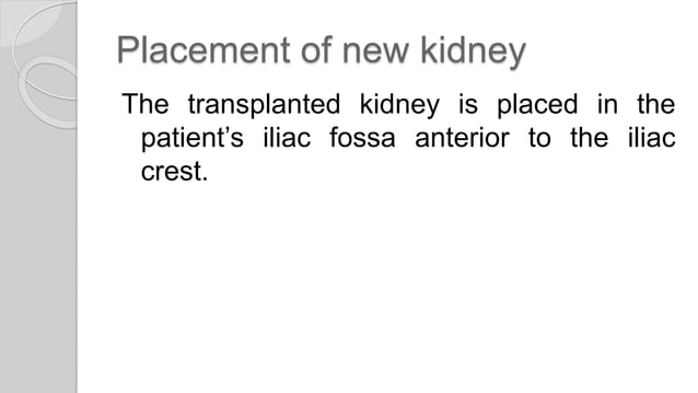 Kidney transplantation | PPTX | Infectious Diseases | Diseases and ...