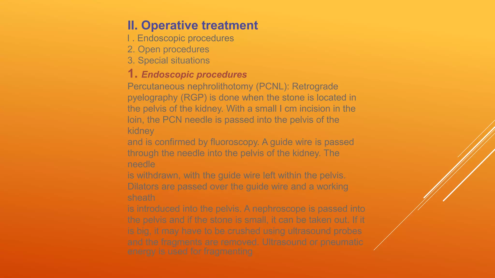 Kidney & ureter Common surgical problems | PPTX