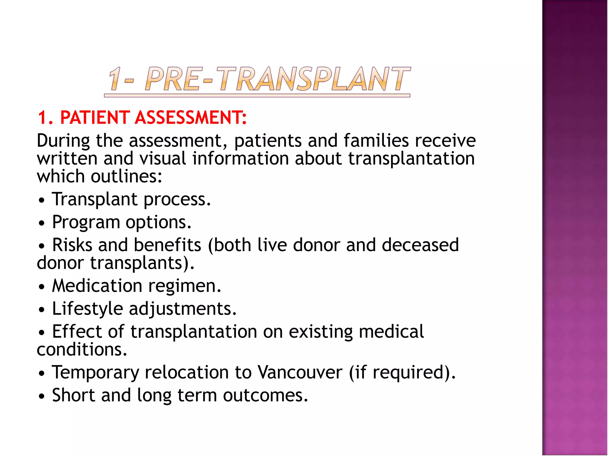 Kidney transplantation power point | PDF