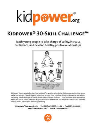 Kidpower 30-skill-challenge | PDF