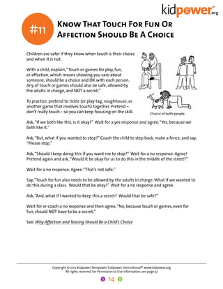 Kidpower 30-skill-challenge | PDF