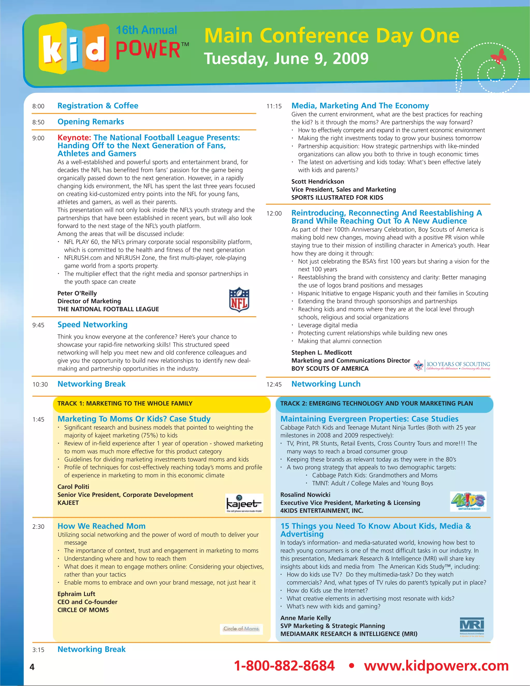 16th Annual Kid Power | PDF