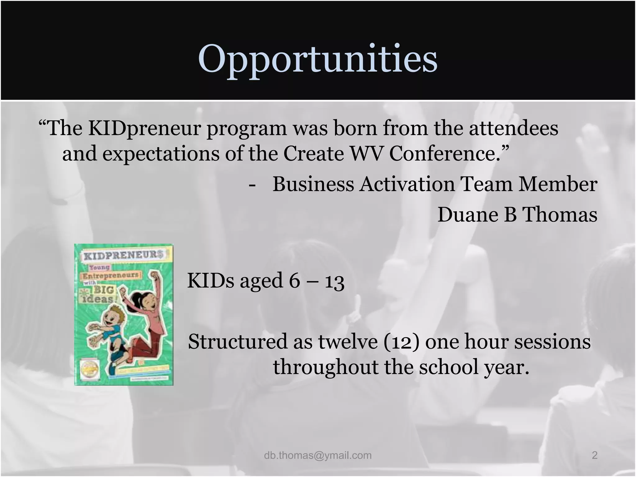 KIDpreneur | PPTX