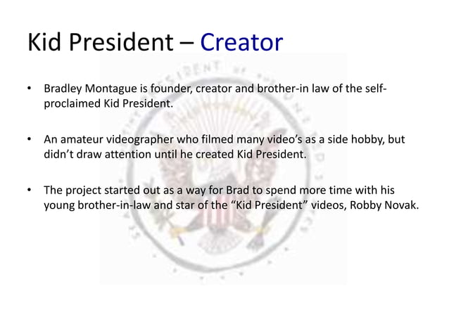 Kid president presentation 2 | PPT