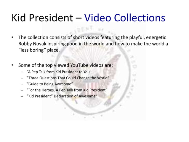 Kid president presentation 2 | PPT