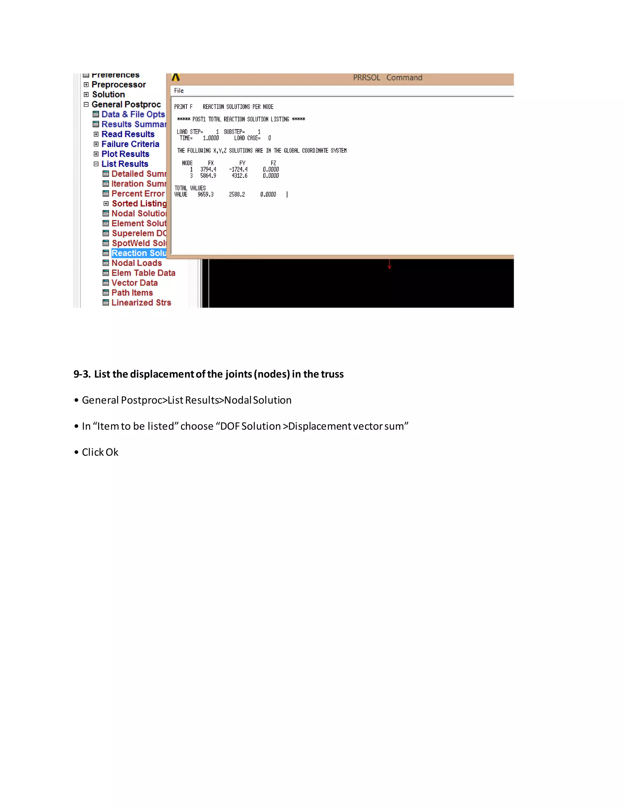 mechanical apdl and ansys steps | DOC