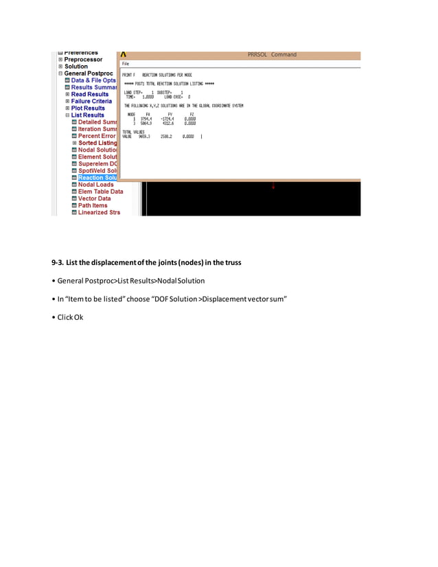 mechanical apdl and ansys steps | DOC | Physics | Science