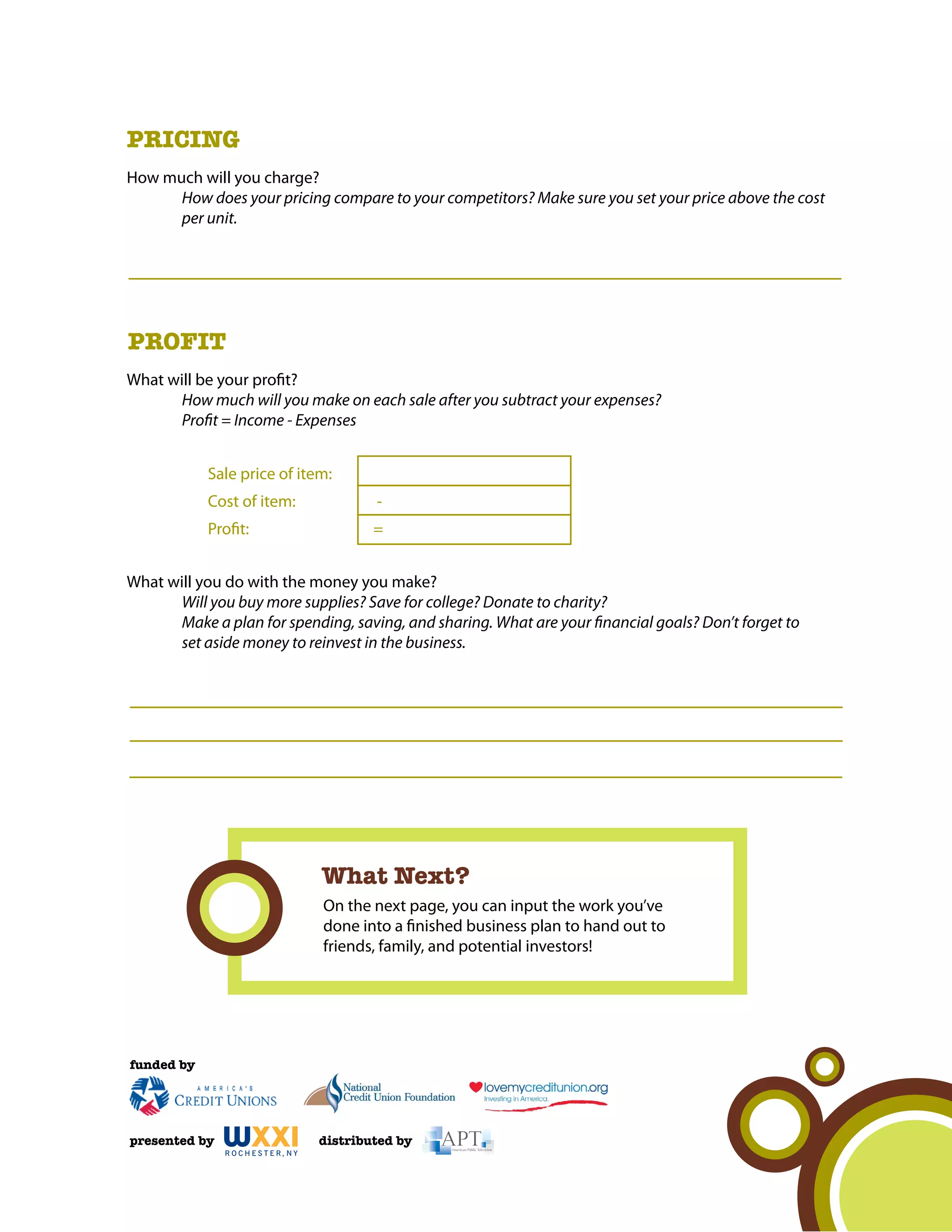 Kids business-plan | PDF