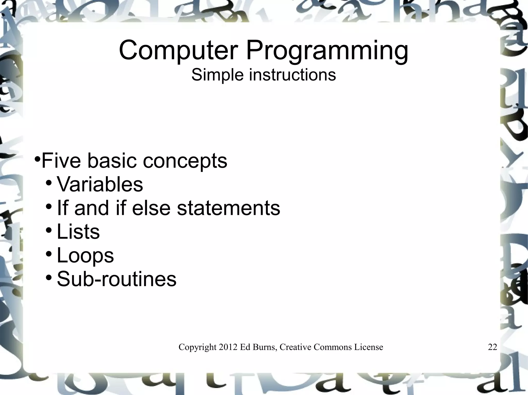 Kids computer-programming | PDF