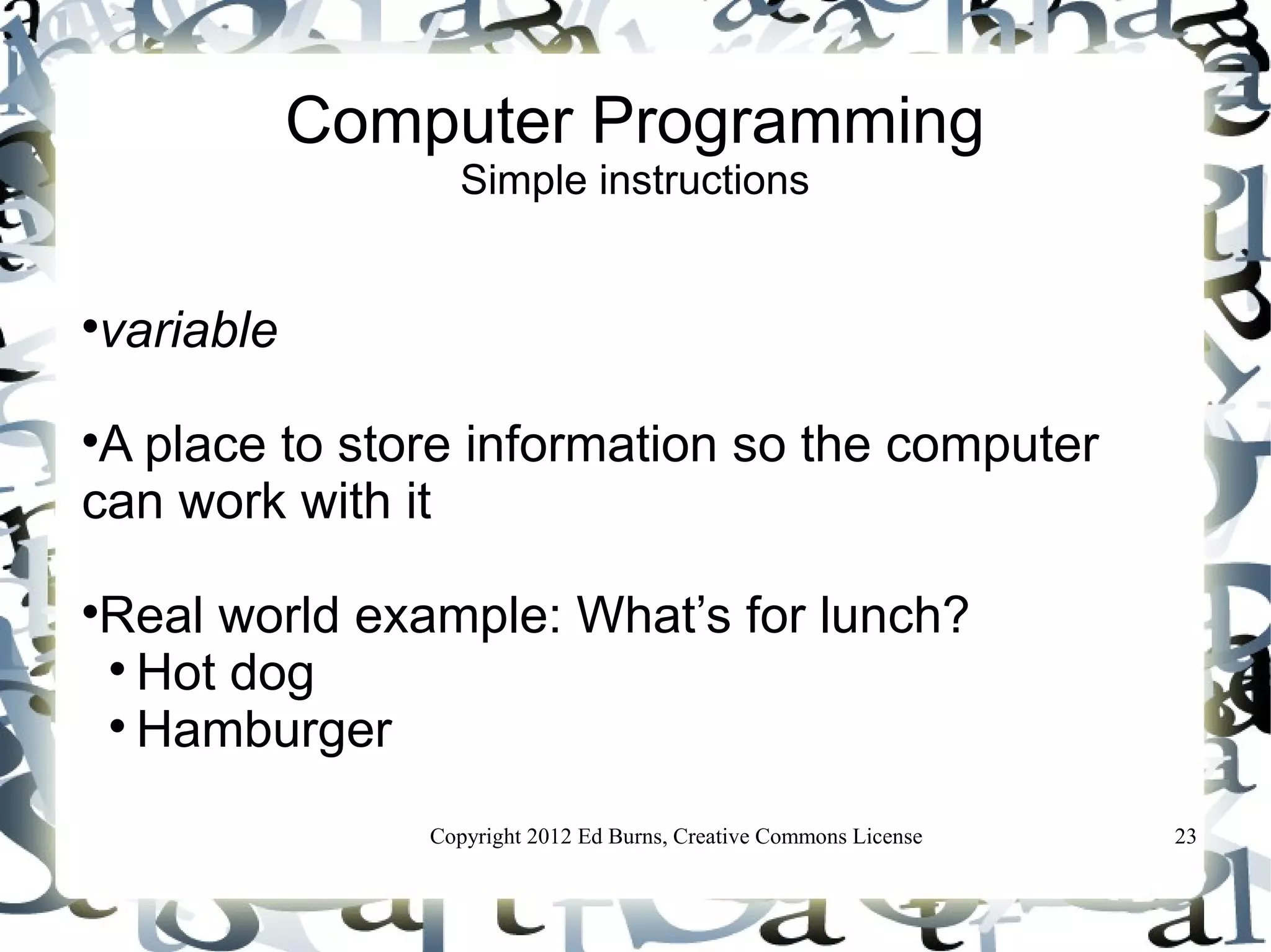 Kids computer-programming | PDF