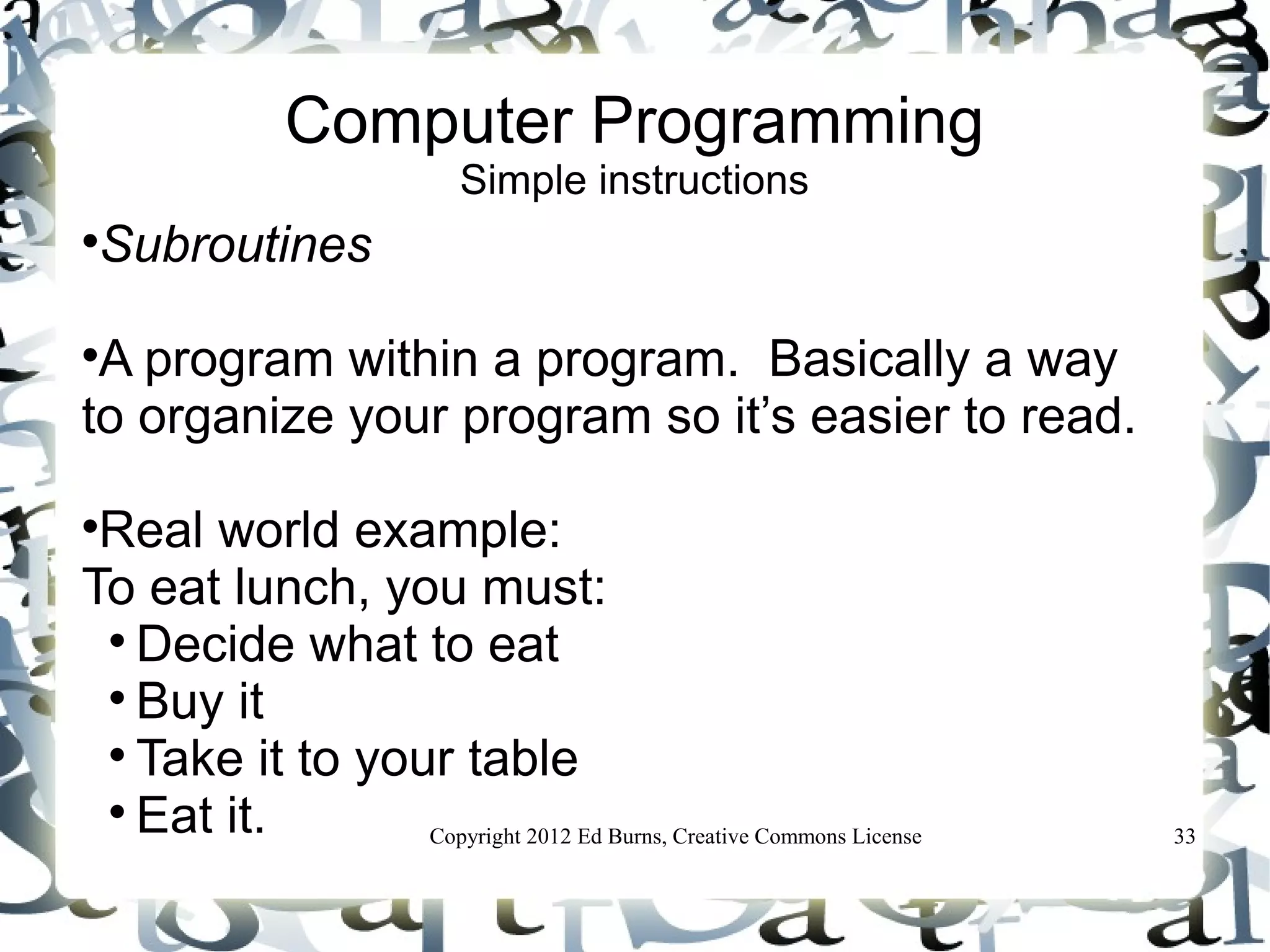 Kids computer-programming | PDF