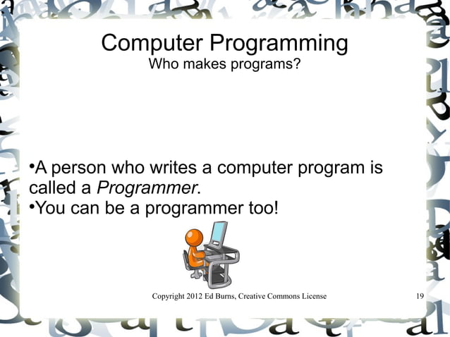 Kids computer-programming | PDF | Desktop Publishing | Computer Software and Applications